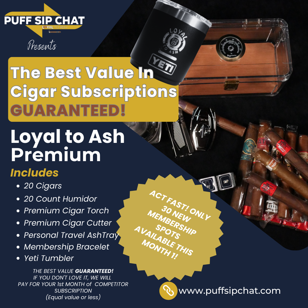 Loyal to Ash Premium – Puff, Sip, Chat